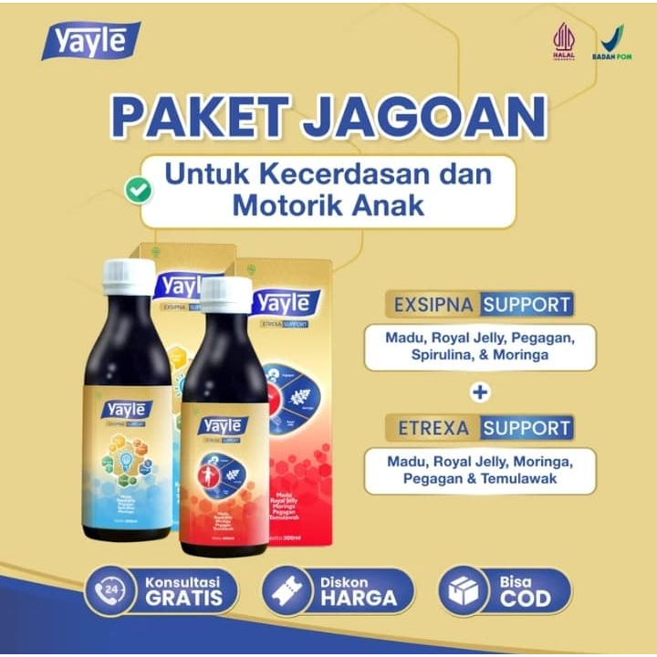 Jual PAKET YAYLE EXSIPNA SUPPORT DAN YAYLE ETREXA SUPPORT Bantu ...