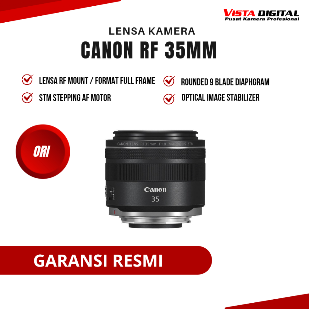 Jual CANON RF 35MM F1.8 IS MACRO STM LENSA KAMERA | Shopee Indonesia