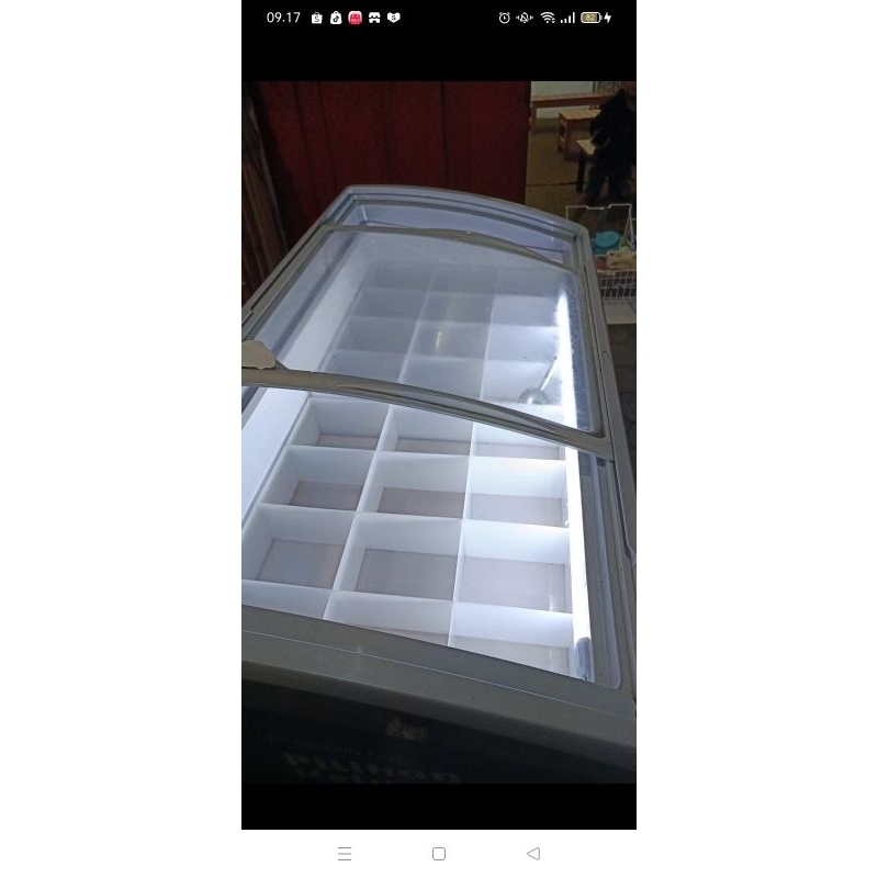 Jual akrilik kotak sekat freezer custom ukuran 75*57*15 ( 12 kotak ...