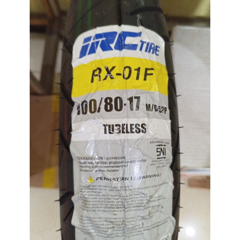 Jual BAN LUAR 100/80-17 EXATO dan RX01 IRC | Shopee Indonesia
