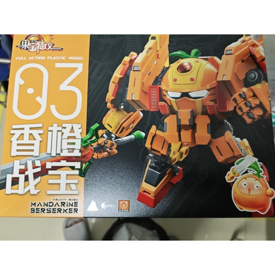 Jual Model kit Yilichuangwan Fruity Robo Mandarine Berserker FR-03 ...