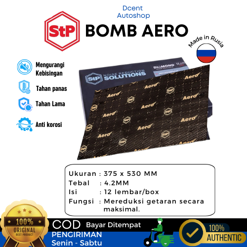 Jual 100% Original - Peredam Mobil Stp - Standartplast Bomb Aero ...