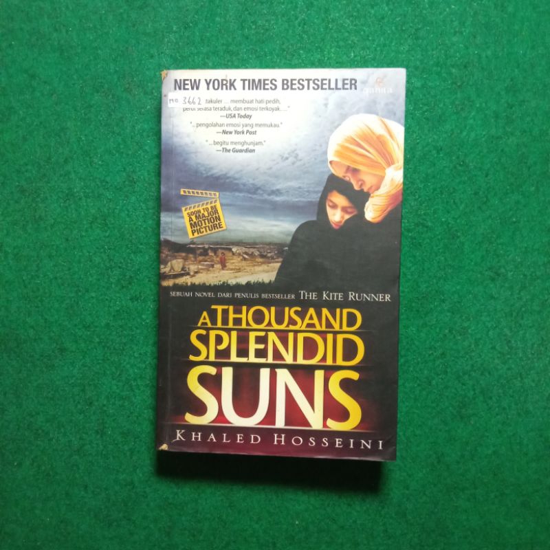 Jual ORIGINAL Novel A Thousand Splendid Suns - Khaled Hosseini | Shopee ...