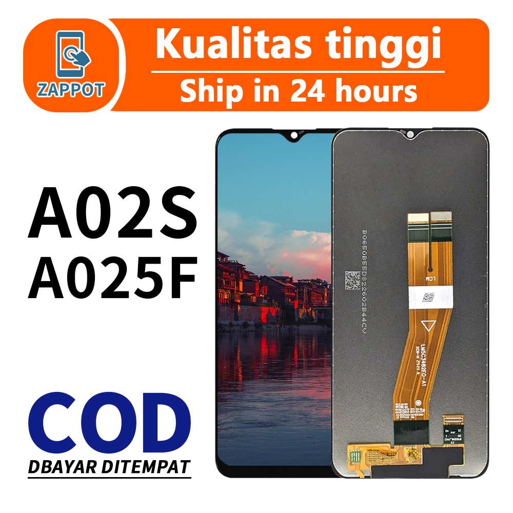 Jual LCD FOR SAMSUNG GALAXY A03 / A03S / A037 / A02S / A025 / A025F COMPLETE FULLSET TOUCHSCREEN ...
