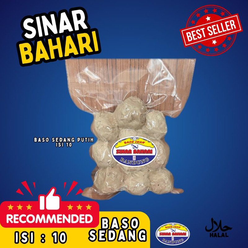 Jual Baso ikan sinar bahari ( uk sedang 10 btr) | Shopee Indonesia