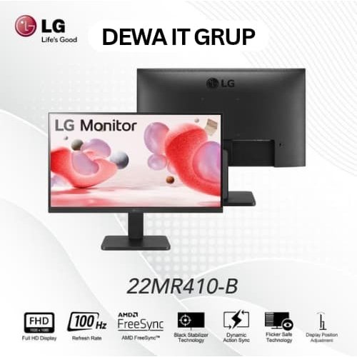 Jual LG Monitor 22MR410-B 21.45'' Full HD Display with AMD FreeSync | Shopee Indonesia
