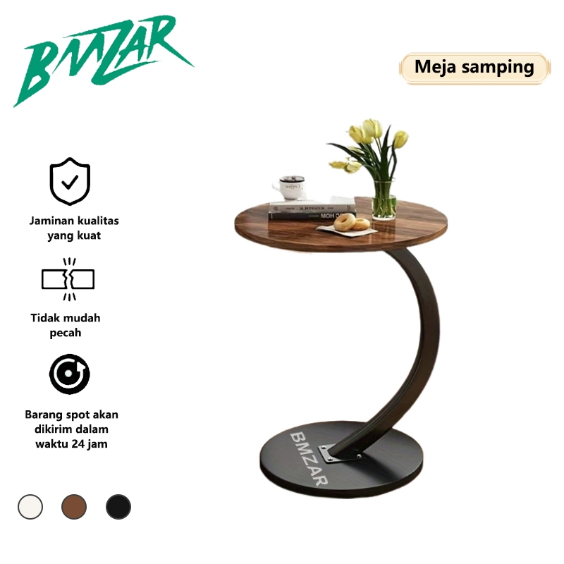 Jual BMZAR Meja Kecil Coffe Table Meja Kopi Meja Sudut Meja Bulat Meja ...