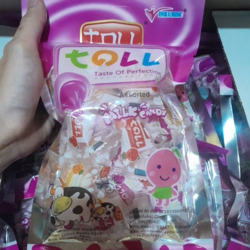 Jual PERMEN SUSU TOLL ISI 30 PCS MILK CANDY TOLL 30 PCS | Shopee Indonesia