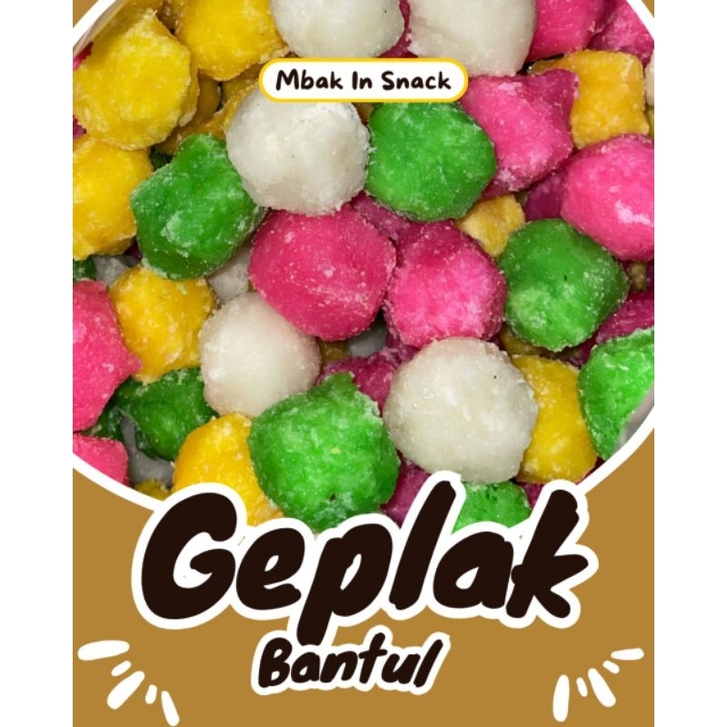 Jual Geplak Bantul Oleh Oleh Khas Jogja Enak Kemasan 500gr | Shopee ...