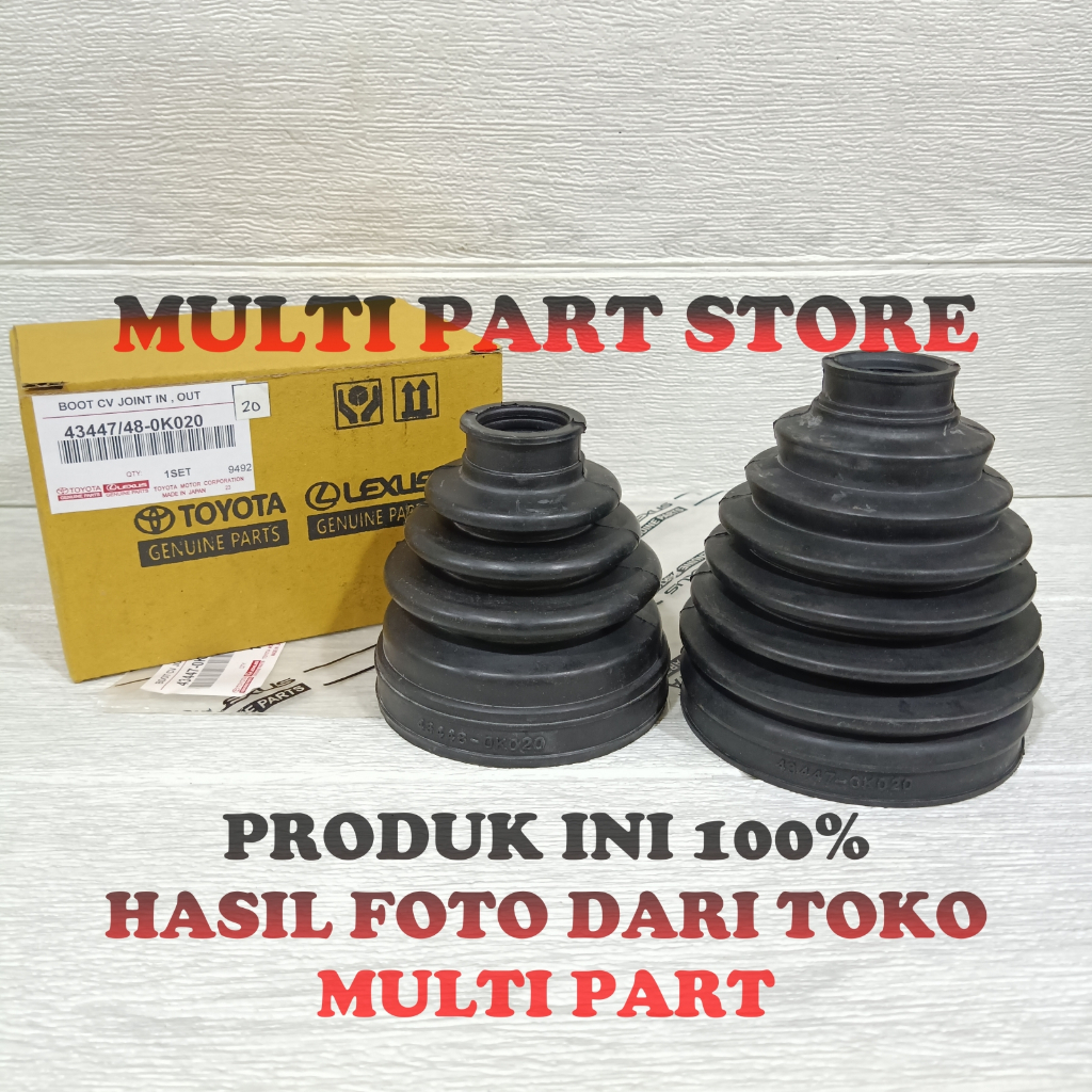 Jual BOOT CV JOINT IN OUT KARET AS RODA LUAR DALAM TOYOTA INNOVA HILUX FORTUNER | Shopee Indonesia