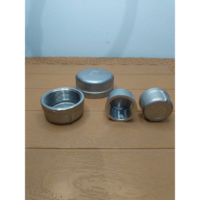 Jual End Cap SS304 Drat 2" Inch / Dop Stainless SS304 Drat / Tutup Pipa ...