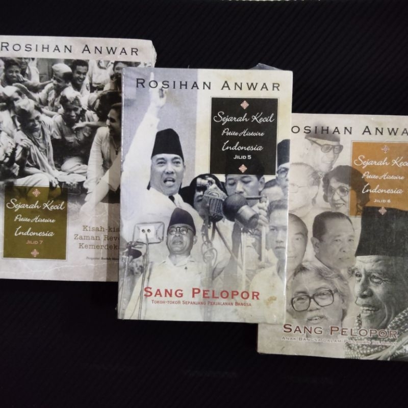 Jual Buku Original / Sejarah Kecil Indonesia Jilid 5-6-7 - Petite Histoire / ROSIHAN ANWAR ...