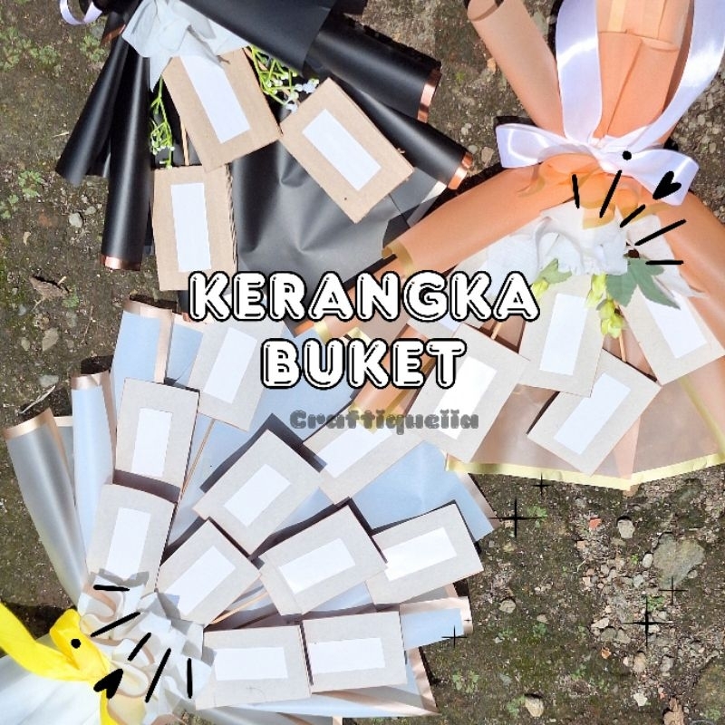 Jual Buket kosongan | kerangka buket snack foto kopi rokok | Shopee ...