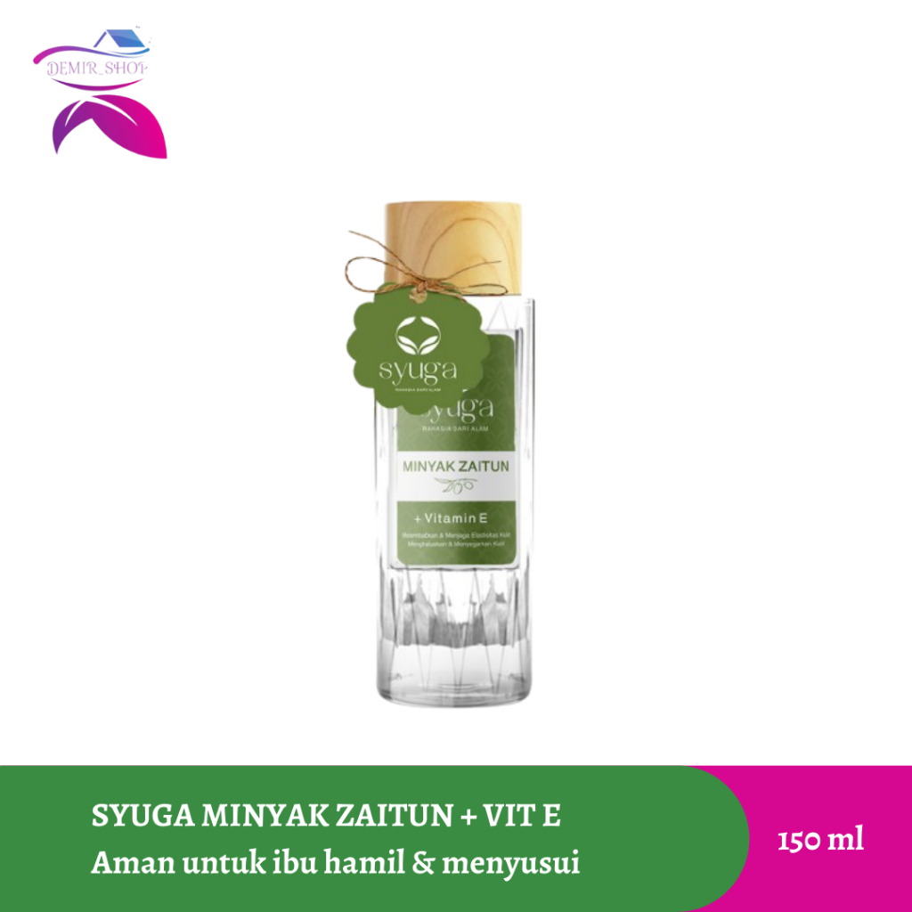 Jual Syuga Minyak Zaitun + Vitamin E 150ml | Shopee Indonesia