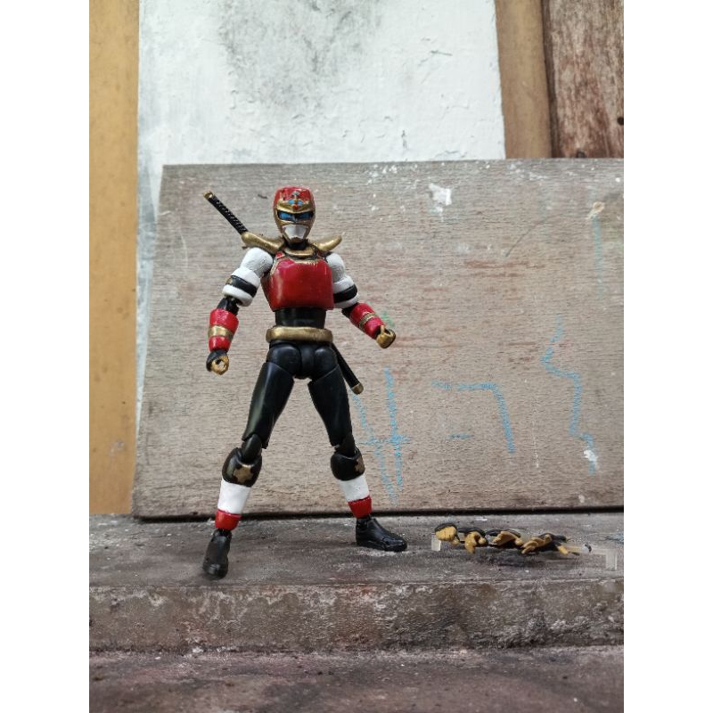 Jual Action figure custom Shf Ninja Jiraiya Power Rangers Super Sentai ...
