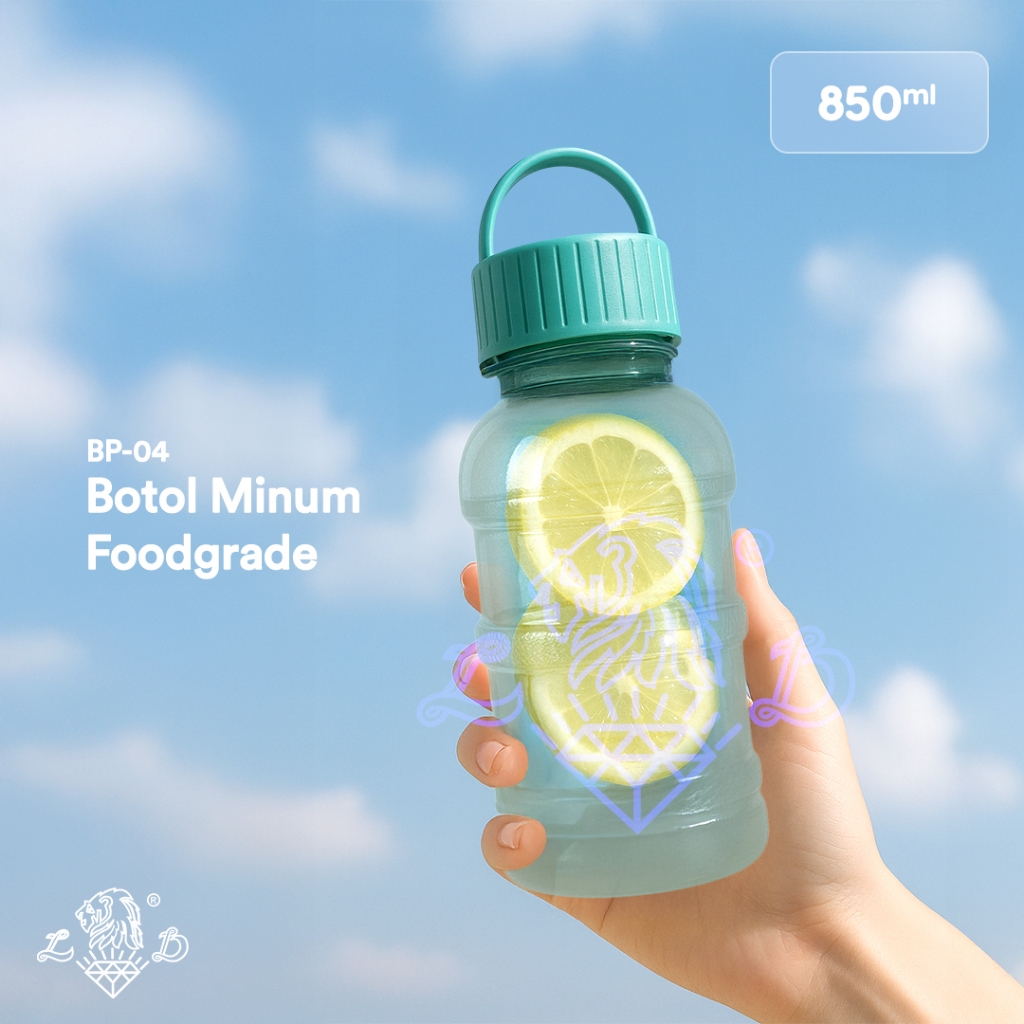 Jual Botol Minum Plastik 850 ml Food Grade BP-04 Botol Minum Sekolah ...