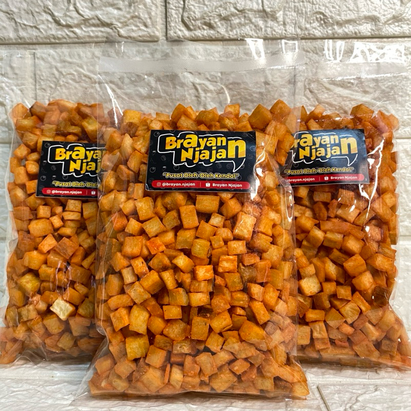 Jual TELA TELA BALADO CEMILAN SINGKONG DADU PEDAS NIKMAT | Shopee Indonesia