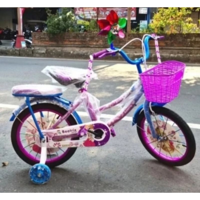 Jual SEPEDA ANAK MINI BEATRIX BY UNITED 16 INCH | Shopee Indonesia