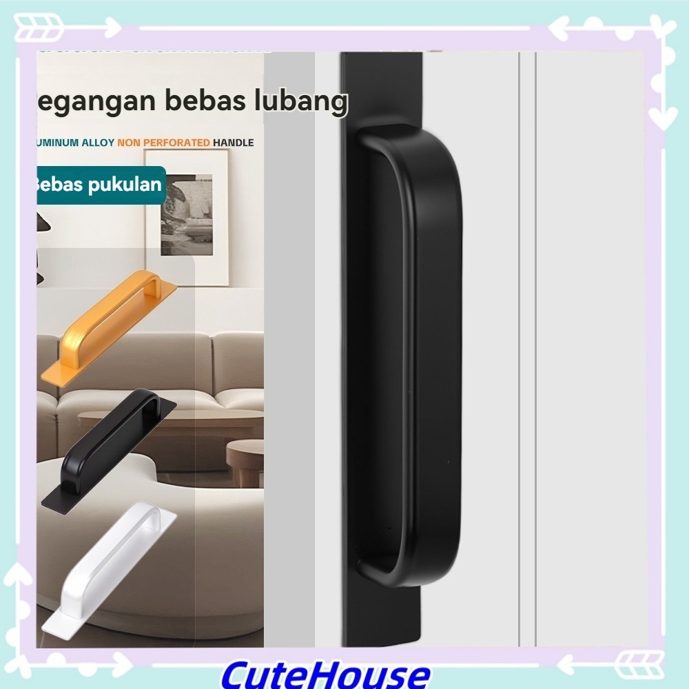Jual Gagang Handle Handel Tempel Lemari Rak Laci Pintu Pegangan Kaca ...