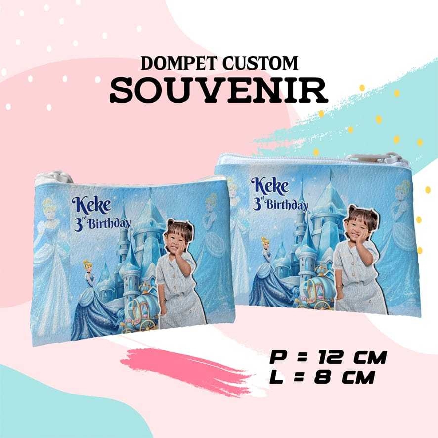 Jual Souvenir Dompet Koin [Free Design] Custom Gambar Souvenir Wisuda ...