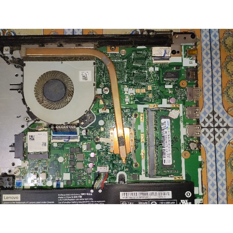 Jual Motherboard Lenovo IdeaPad 320 AMD A4 Radeon R3 + Heatsink + Kipas ...