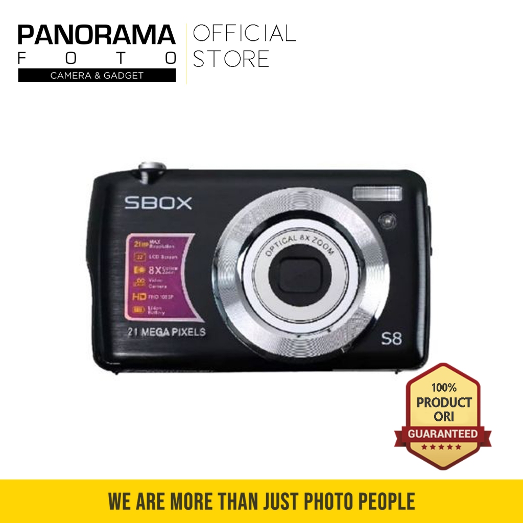 Jual Camera Pocket Sbox S8 Black | Shopee Indonesia
