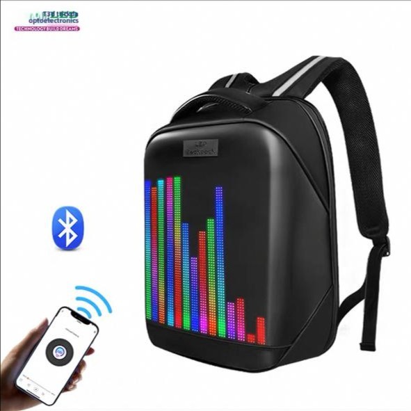 Jual LED Backpack Tas Ransel LED Smart tahan air hujan tas anak led ...