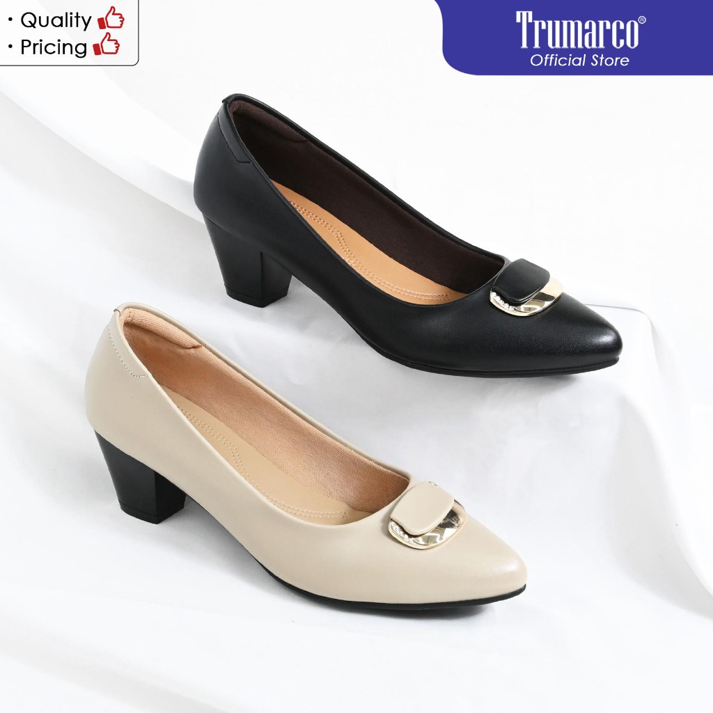 Jual TRUMARCO Sepatu Pantofel Wanita / Sepatu Kerja Wanita THC 503 ...