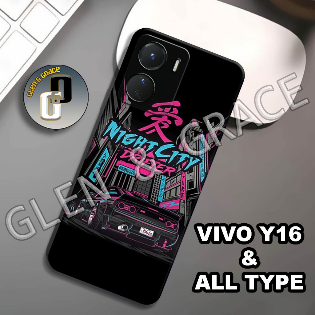 Jual G48 - Case Pro Camera VIVO Y16 - motif MOBIL - silikon VIVO Y16 ...