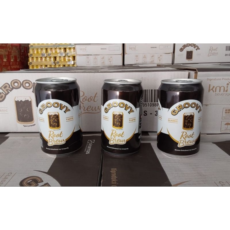 Jual ROOTBEER GROOVY CAN 330ml | Shopee Indonesia