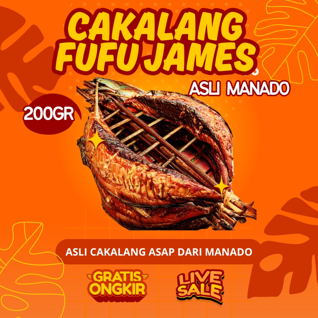 Jual CAKALANG FUFU JAMES 200GR CAKALANG ASAP ASLI MANADO | Shopee Indonesia