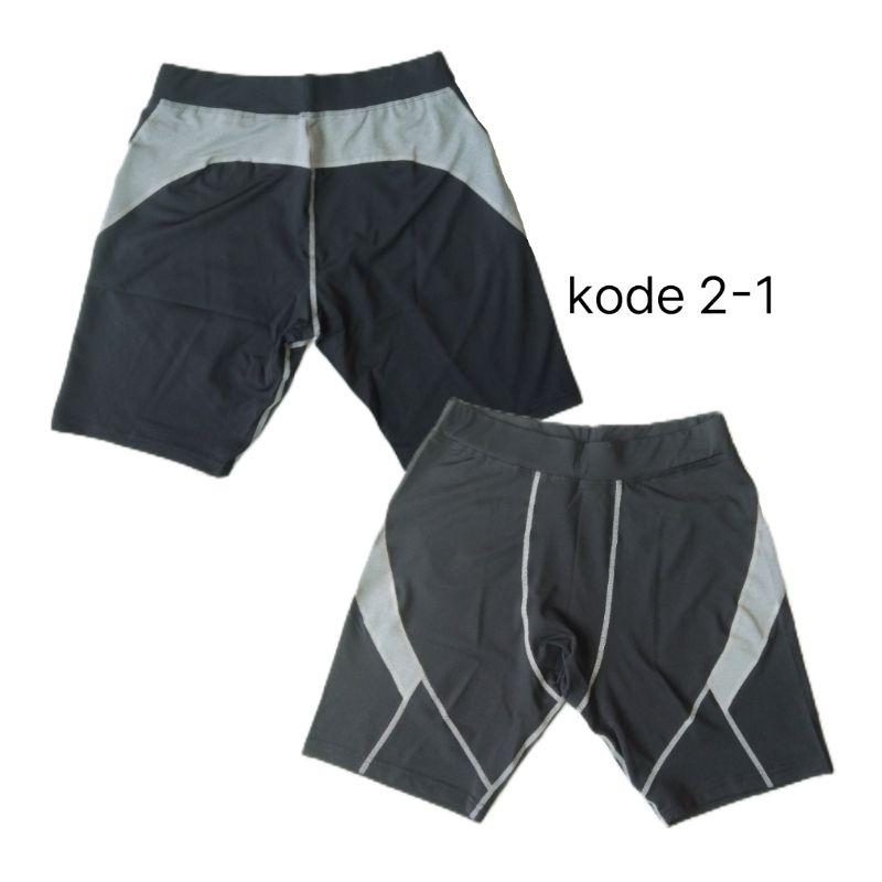 Jual Legging Pendek Kompresi Pria Celana Pendek Sports Pria | Shopee ...