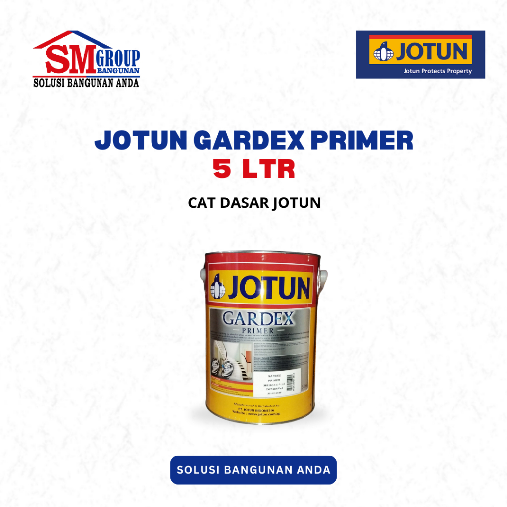 Jual Cat Dasar Kayu & Besi Jotun Gardex Primer Ukuran 0,9 Liter & 5 ...