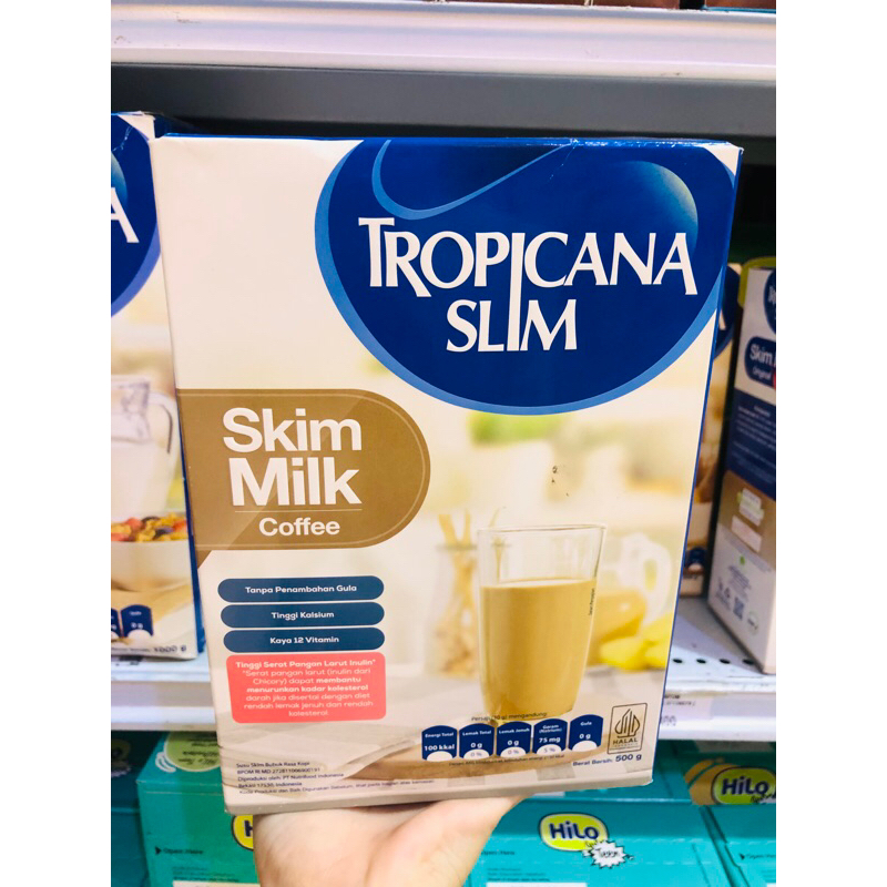 Jual TROPICANA SLIM SKIM MILK 500 gram coffee | Shopee Indonesia