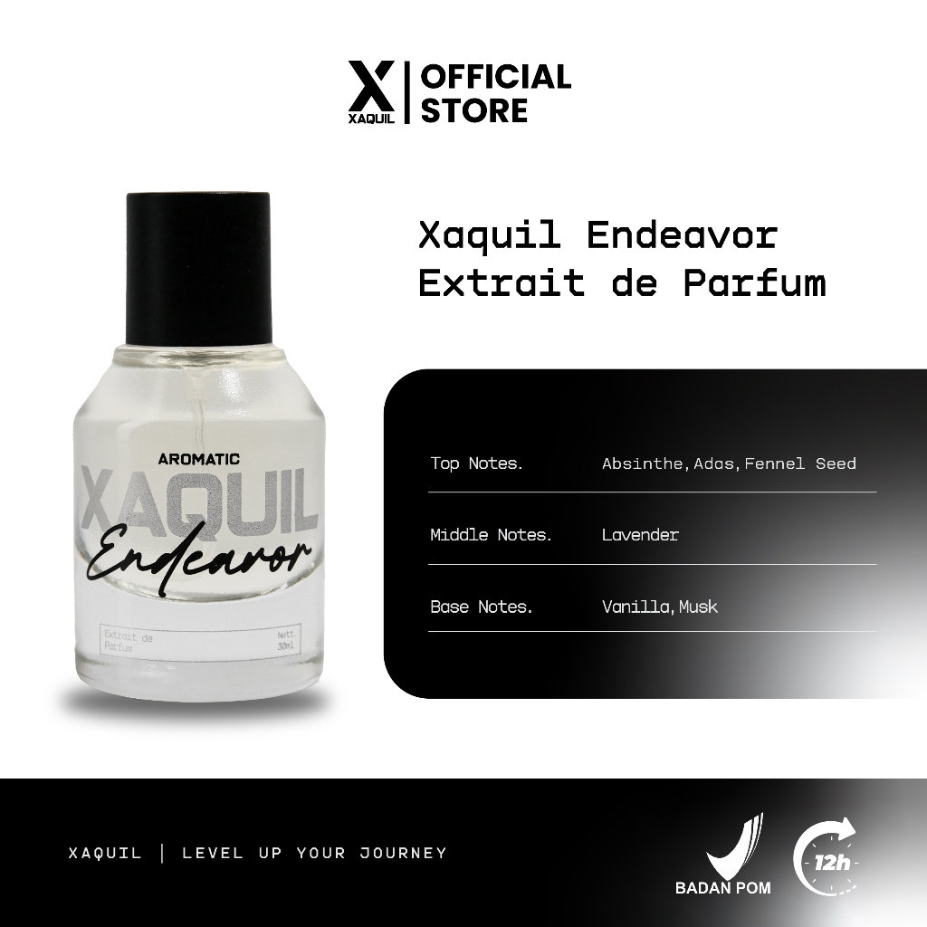 Jual Xaquil Endeavor Extrait de Parfum 30ml | Shopee Indonesia