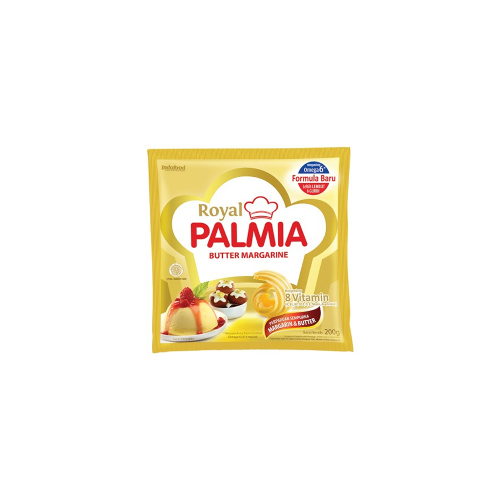 Jual Royal Palmia Butter Margarine 200 gr / Mentega Royal Palmia 200 gr ...
