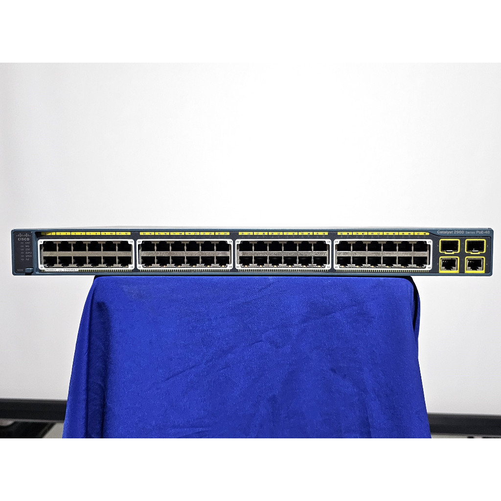 Jual Switch Cisco Catalyst 2960 48 PST L 48 Port 10 100 POE 2 Port ...