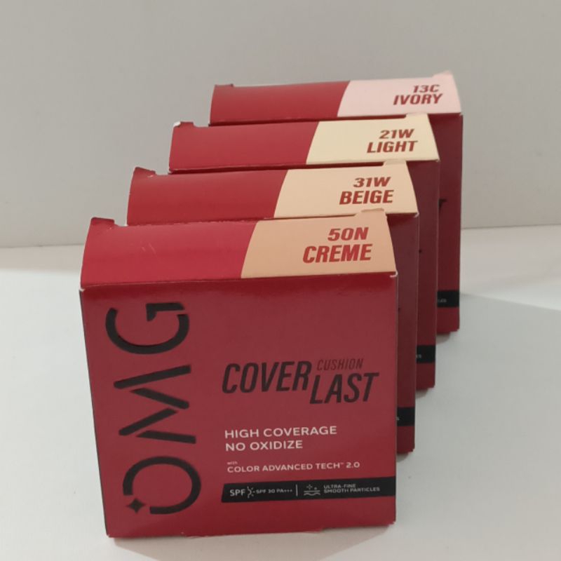 Jual OMG Oh My Glam Coverlast Cushion 15g - Cushion Foundation ...