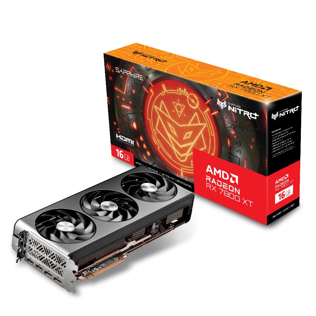 Jual SAPPHIRE VGA AMD RADEON NITRO+ RX 7800 XT GAMING 16GB GDDR6 OC ...