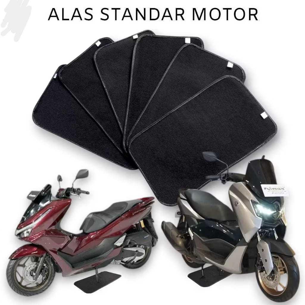 Jual Alas Standar Motor Jagrak Karpet Motor Polos Bahan Terasa Bagus ...