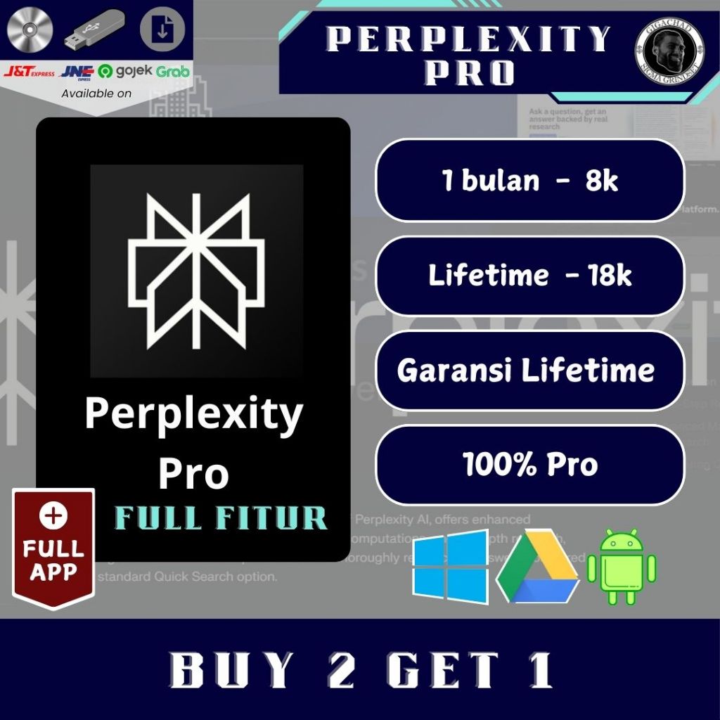 Jual SSS - Perplexity AI Pro Tercanggih murah termurah akun sendiri ...