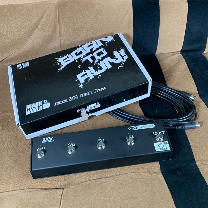 Jual foot switch dv mark evo1 controller foot controller dv mark kabel ...