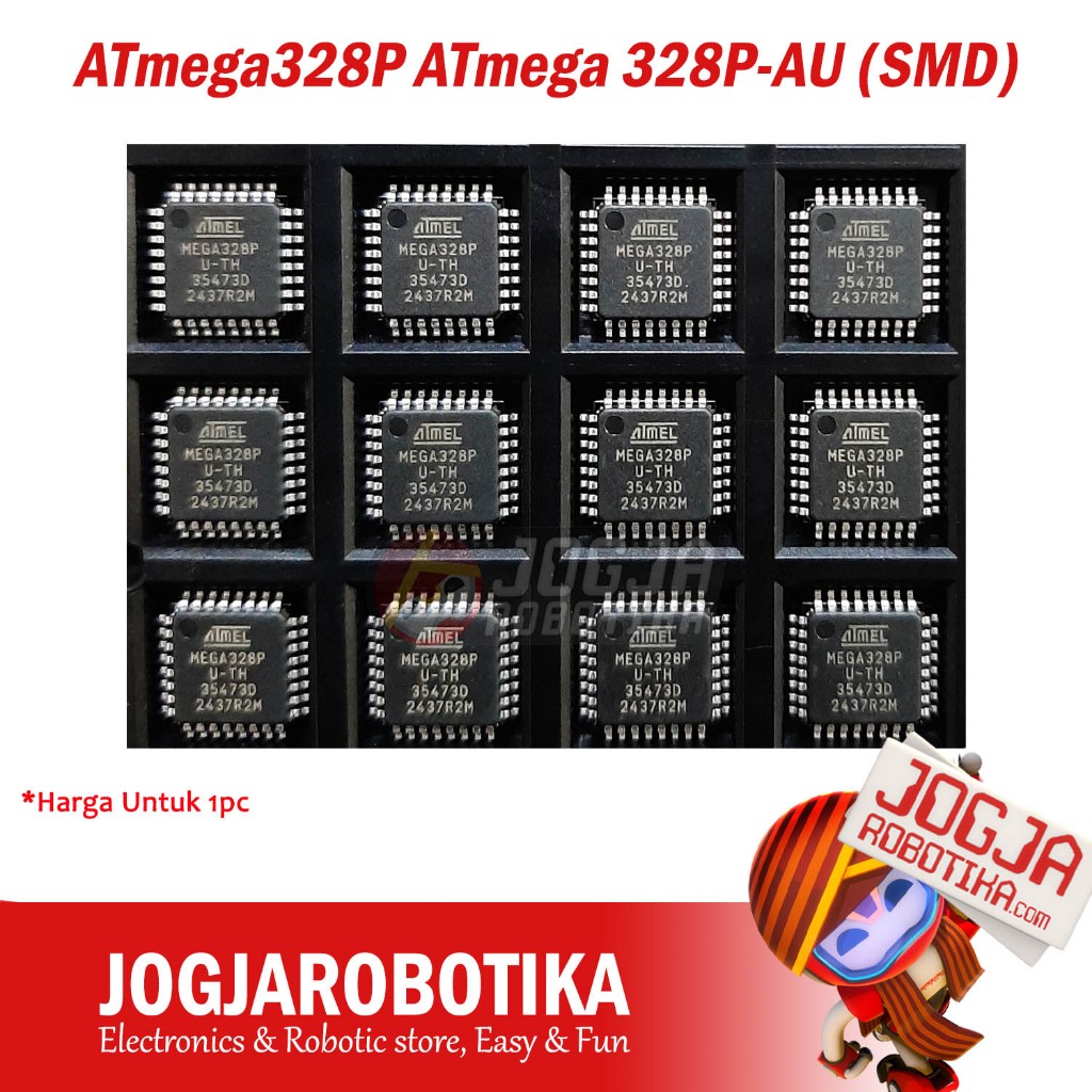 Jual ATmega 328P-AU (SMD) Arduino Atmega328 Atmel ATmega328P | Shopee Indonesia