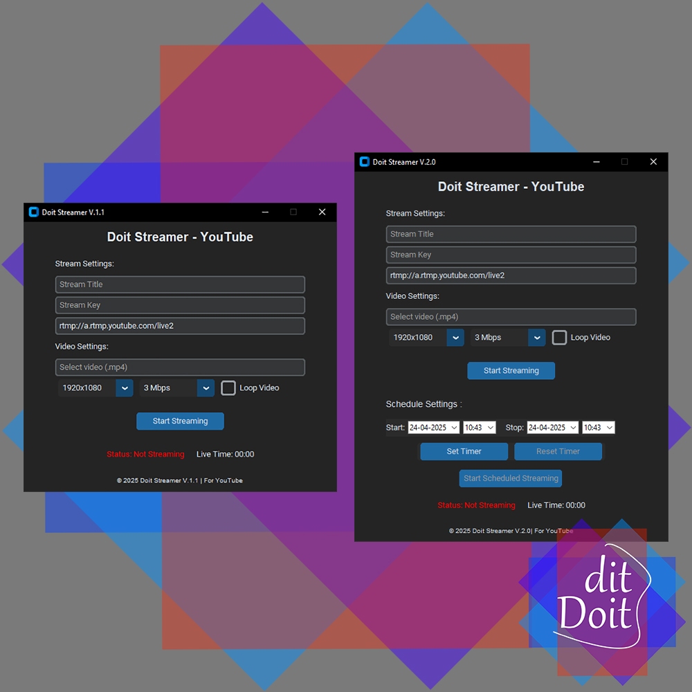 Jual Doit Streamer - Aplikasi Live Streaming YouTube Otomatis | Shopee ...