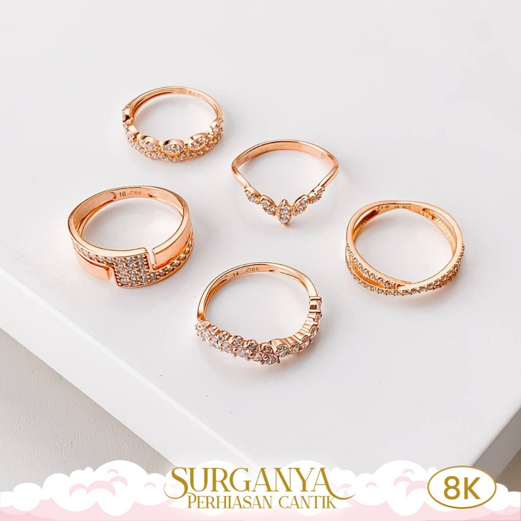 Jual Macan Gold Kadar 8k Yellow Gold for Ring - Cincin Kadar Muda Model ...