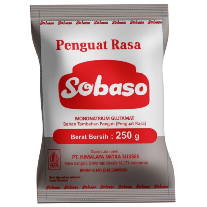 Jual Penguat rasa / Micin / MSG Sobaso 250 gr | Shopee Indonesia
