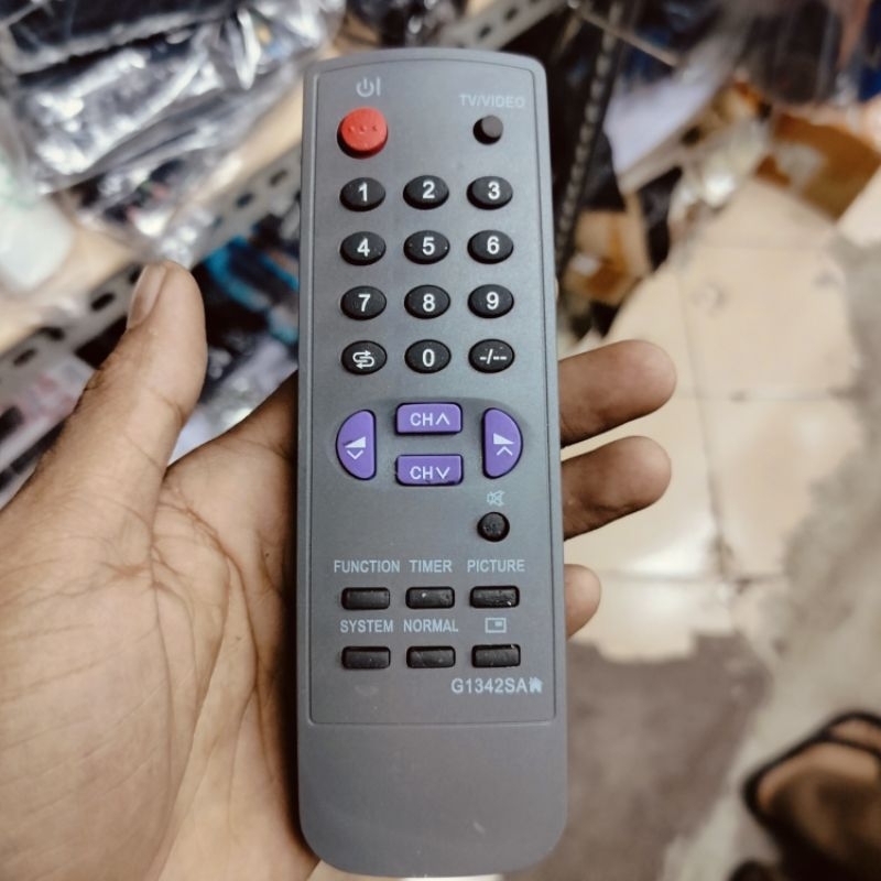 Jual remote TV Sharp model G1342SA, digunakan untuk TV tabung | Shopee ...