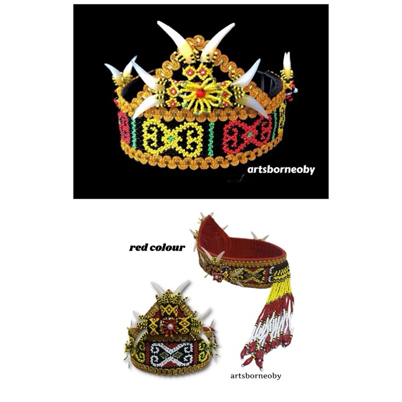 Jual Topi / Hiasan Kepala Tari Adat Dayak | Shopee Indonesia