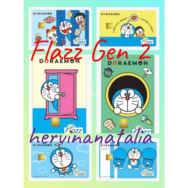 Jual Flazz Generasi 2 / Flazz Gen 2 Limited Edition. Edisi Doraemon ...