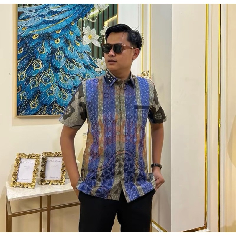 Jual NEW!! kemeja batik exclusive smock bordir premium / hem batik ...